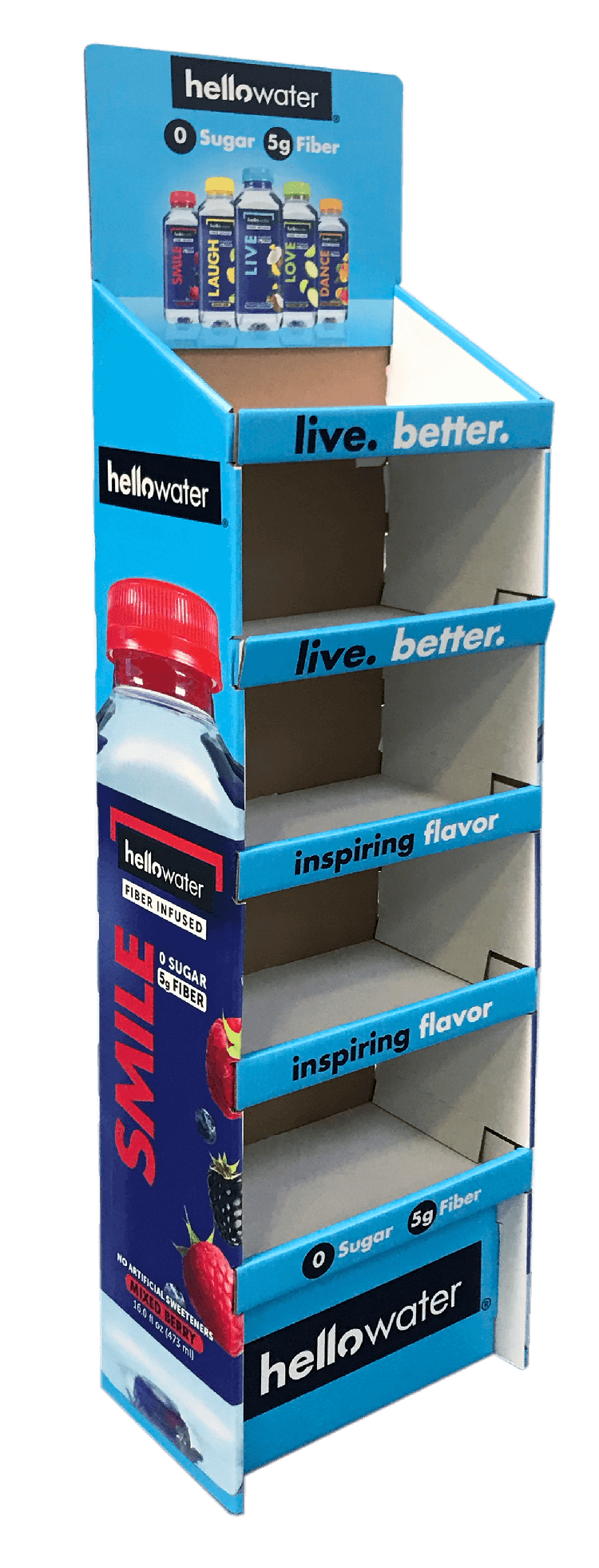 Cardboard Hutch Displays for Retail | Abbott-Action