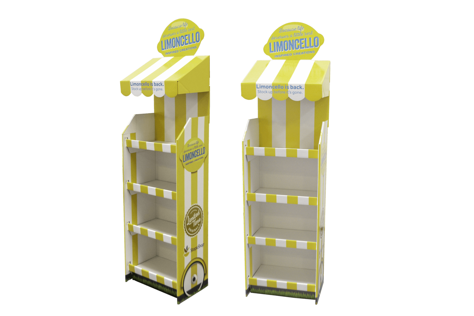 Cardboard Hutch Displays for Retail | Abbott-Action