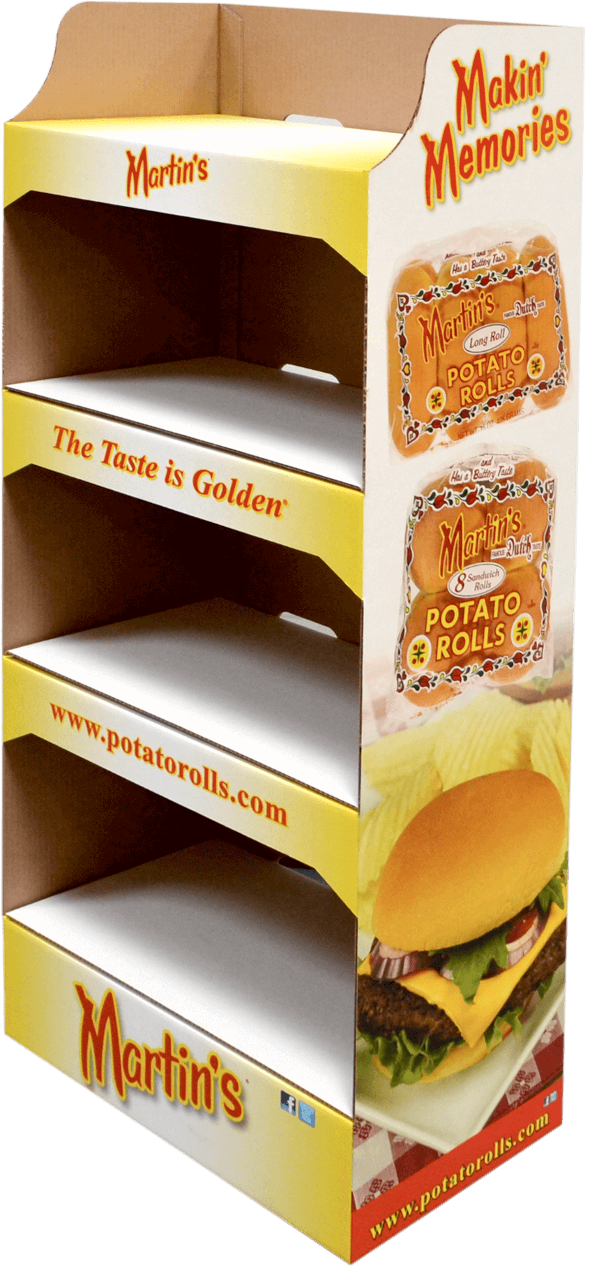 Cardboard Hutch Displays for Retail | Abbott-Action